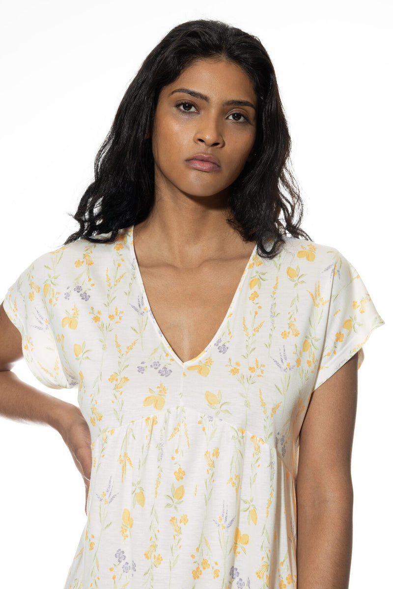 Mey Serie Lovely Lemons Sleepshirt Short Sleeve sun-kissed yellow | CAD$ 145.00 at Bralissimo