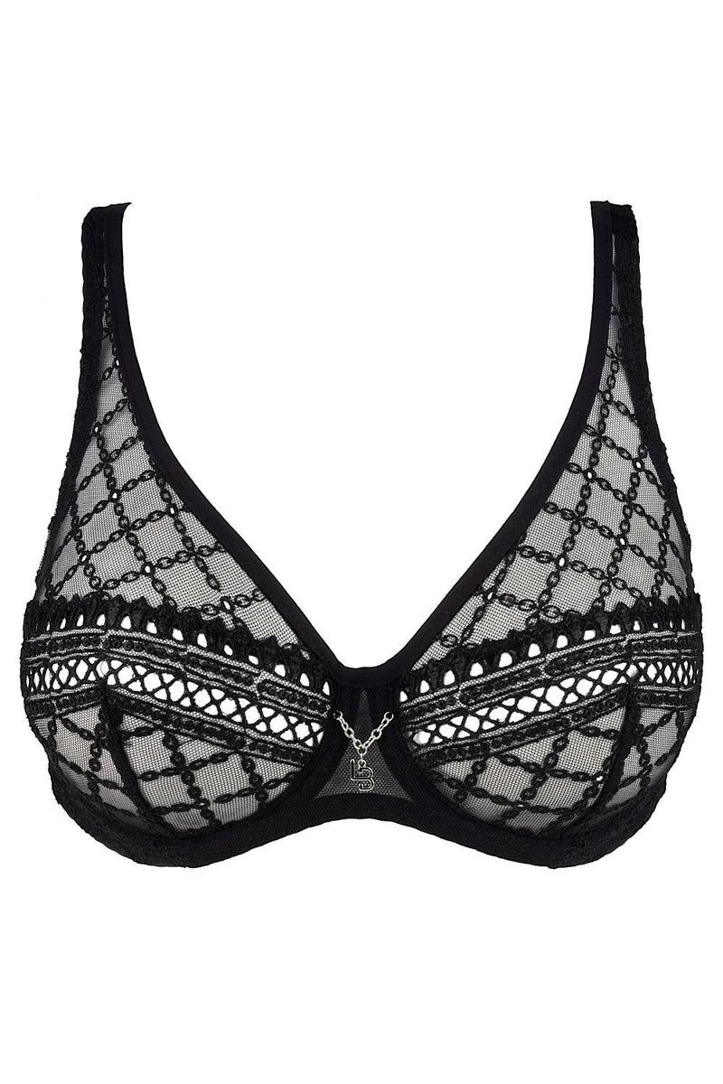 Louisa Bracq Paco Triangle Bra Black Cad 17400 At Bralissimo