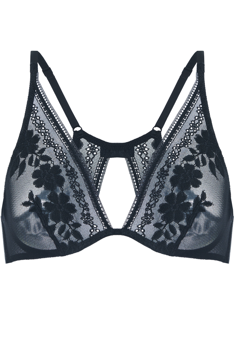 Simone Perele 1C6 Heloise Wired Triangle Bra BLACK buy for the best ...
