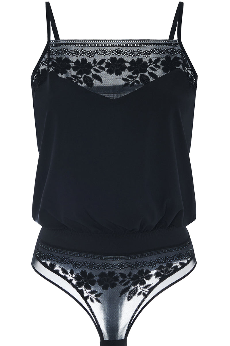 Simone Perele 1C6 Heloise Body With Tanga BLACK buy for the best price ...