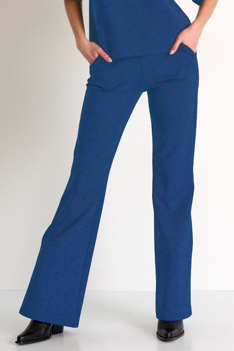 Shan Sofia Flared-Leg Pants 530 CALIFORNIAN BLUE | CAD$ 450.00 at ...