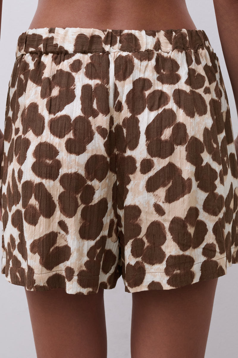 Femilet Layla Shorts A82 Persian Leopard | CAD$ 49.00 at Bralissimo
