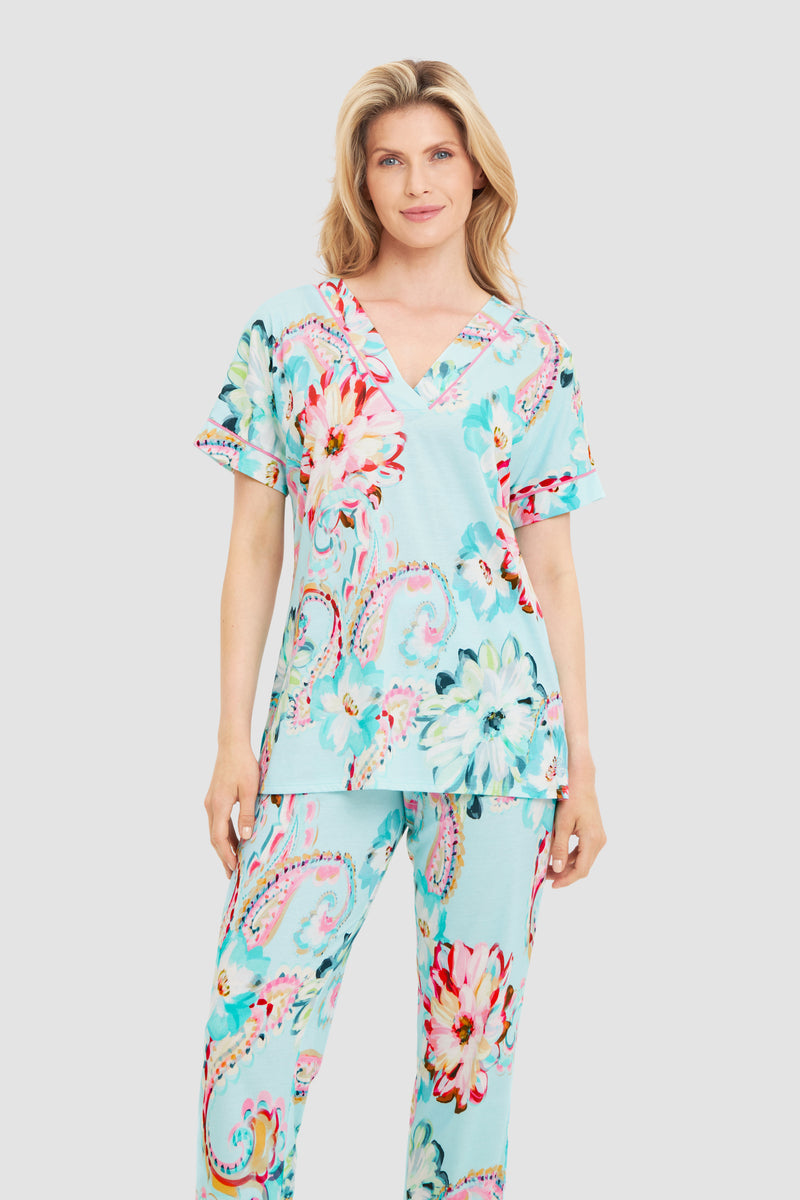 Feraud Pyjamas 16710 Big Paisley | CAD$ 294.00 at Bralissimo