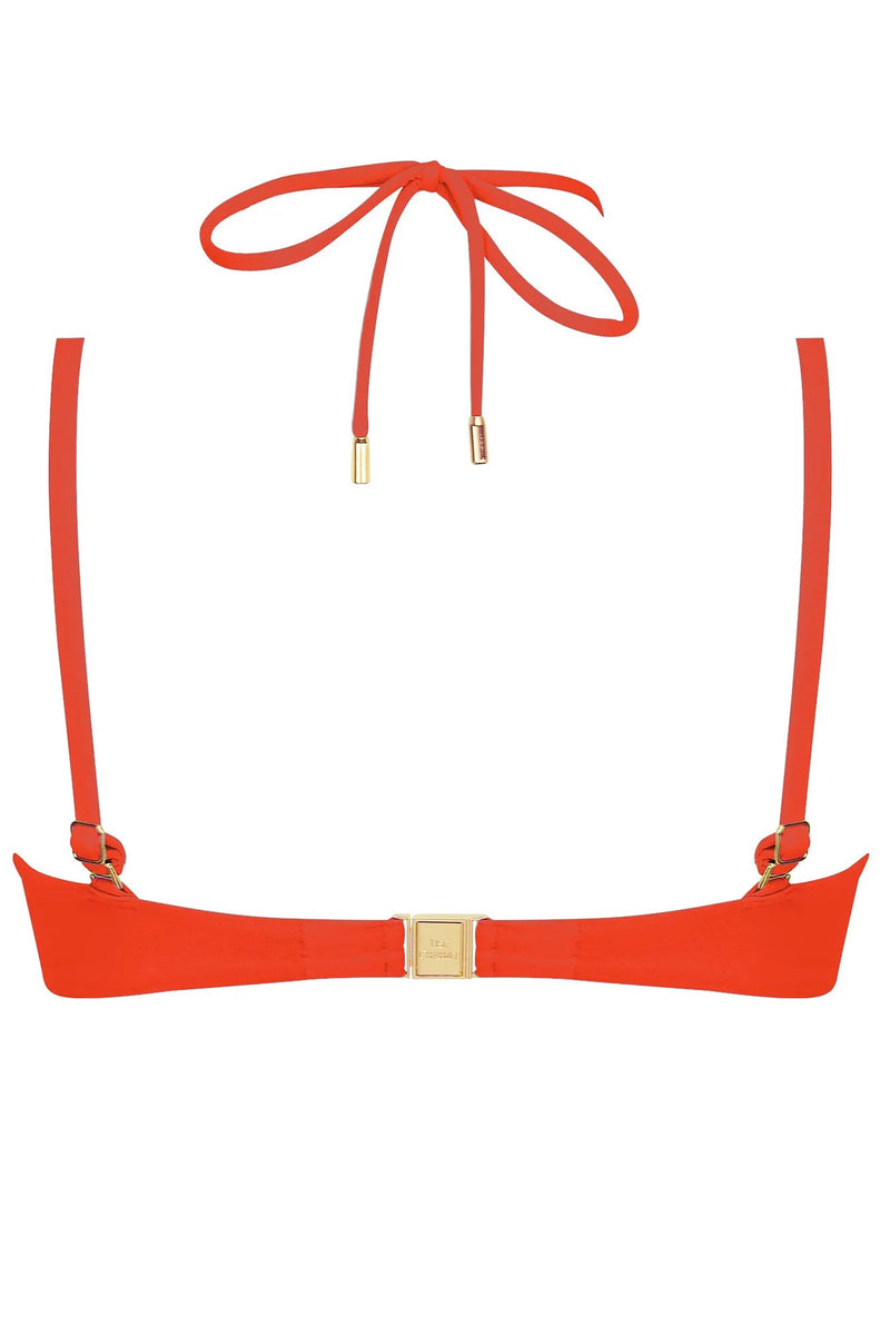 Lise Charmel 71b Grace Infinie Padded Strapless 2501 OI/ORANGE INFINI ...