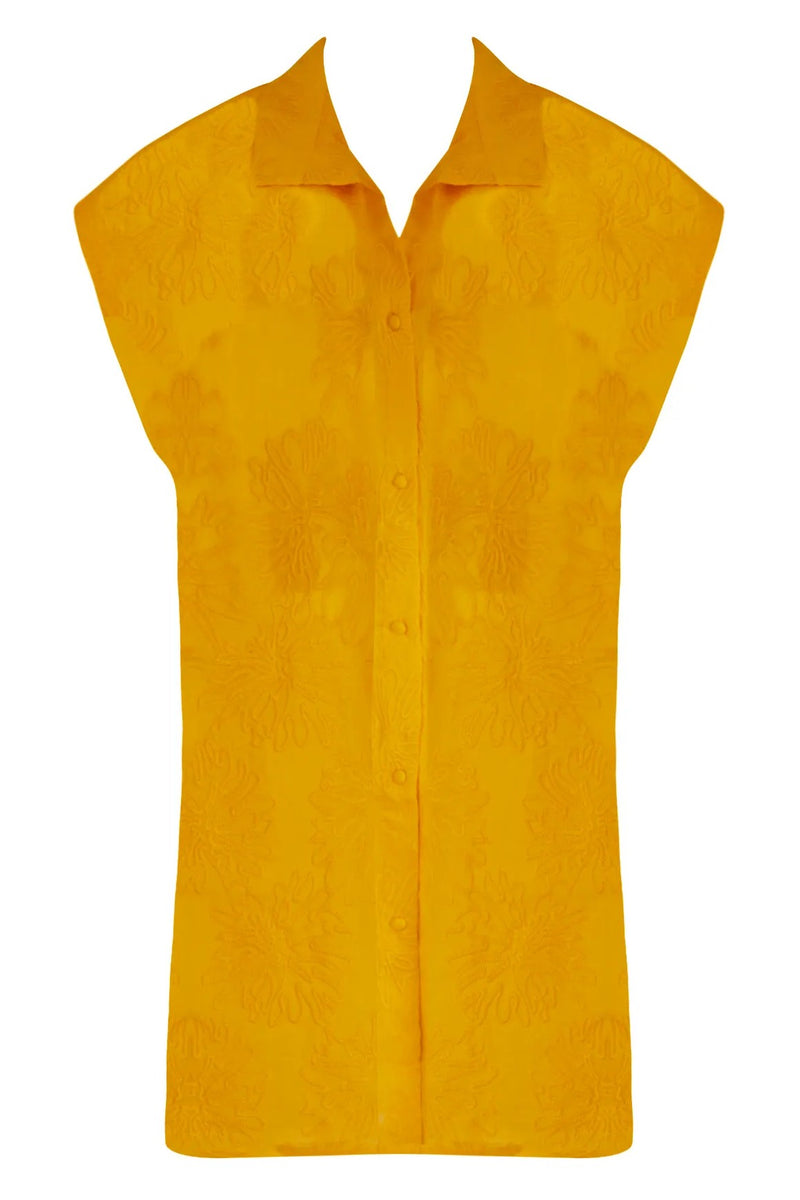 Antigel Be7 La Boheme Antigel Beach Cover-up Blouse 3268 JP/JAUNE ...
